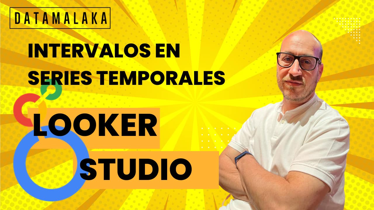 Cómo añadir intervalos en gráficos de serie temporal. - Google Looker Studio